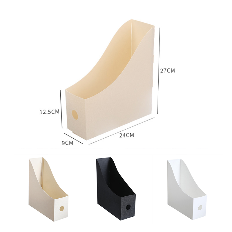 Foldable Office File Storage Box Stand Holder Book Stand Desktop ...