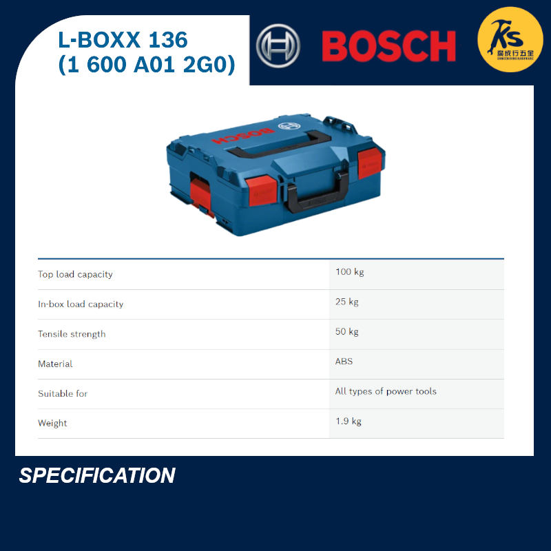 BOSCH L-BOXX Tool Storage L-BOXX Mini 102 136 238 374 ( 1 600 A00 7SF 1 ...