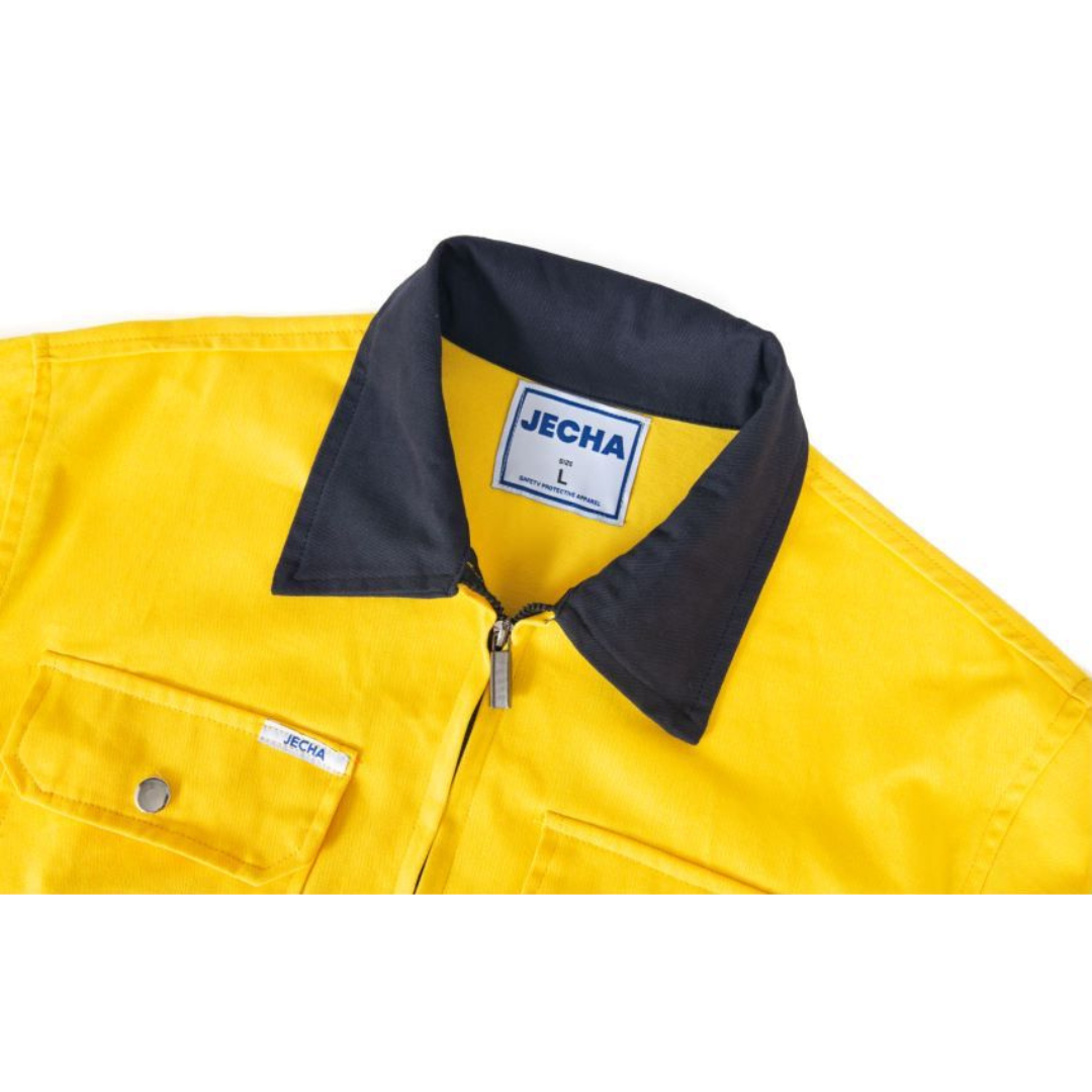 JECHA Premium Safety Jacket with Reflector Baju Kerja Work Jacket ...