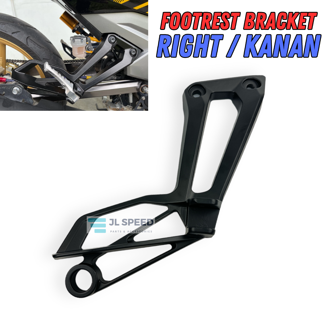 YAMAHA Y15 Y15ZR / Y16 Y16ZR FOOT REST STAY HOLDER REAR FOOTREST ...