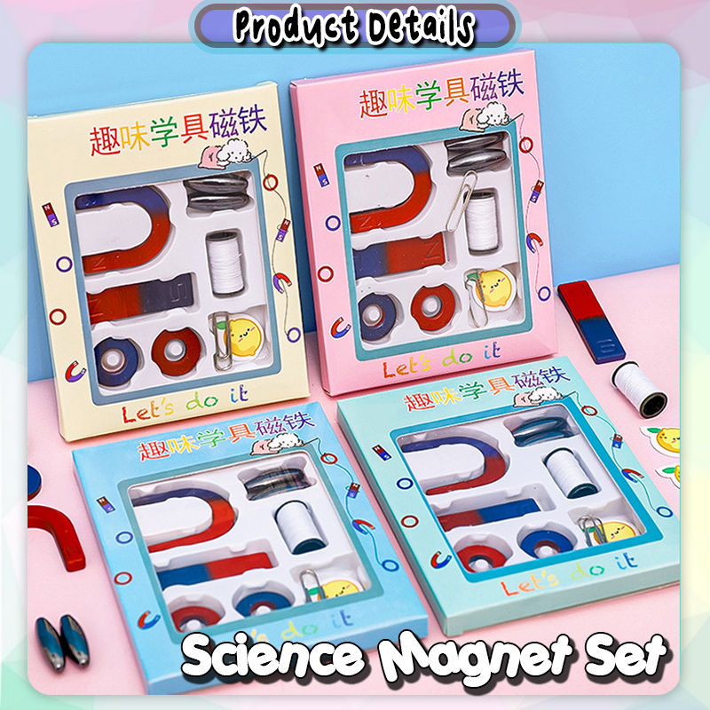 [Little B House] Magnet for Kids Magnet Play Set Experiment Physics ...