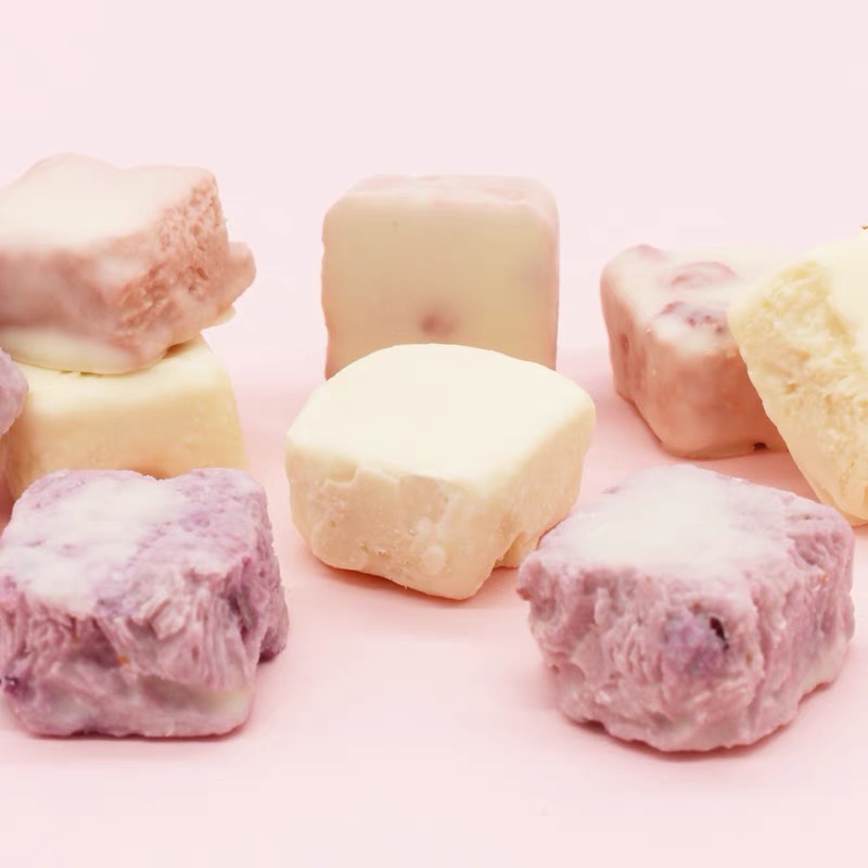Star Freeze-Dried Yogurt Block 45g Strawberry Mango Blueberry Three ...
