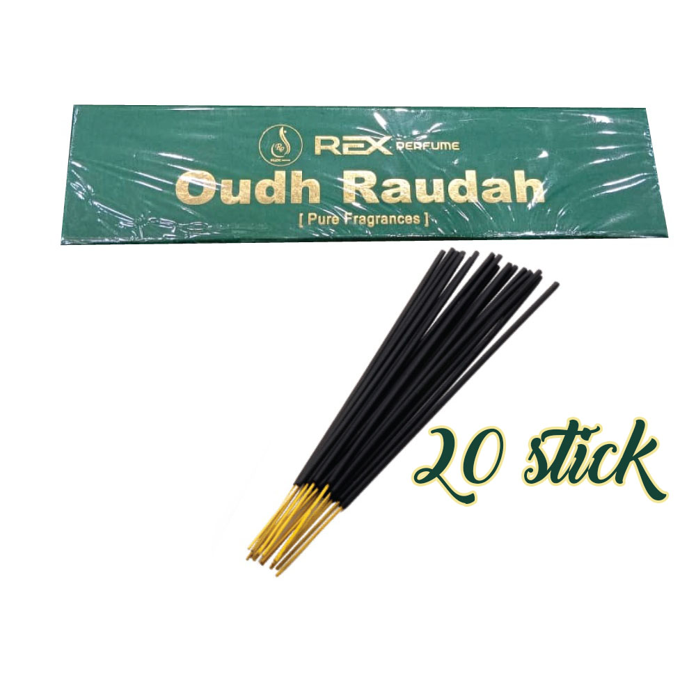 BUKHOOR RAUDHAH STICK/ BAKHOOR OUD RAUDAH STICK (20 STICK) | Shopee ...