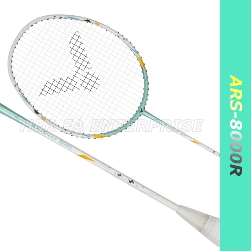 VICTOR Auraspeed 8000 4U & 5U Badminton Racket FREECORE ARS-8000R ARS ...
