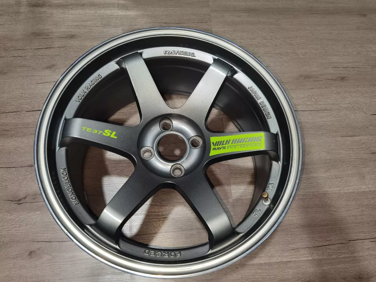 STICKER TE37 SPORTS RIM VOLK RACING [1 Set = 8 Pcs] Barang Accessories ...