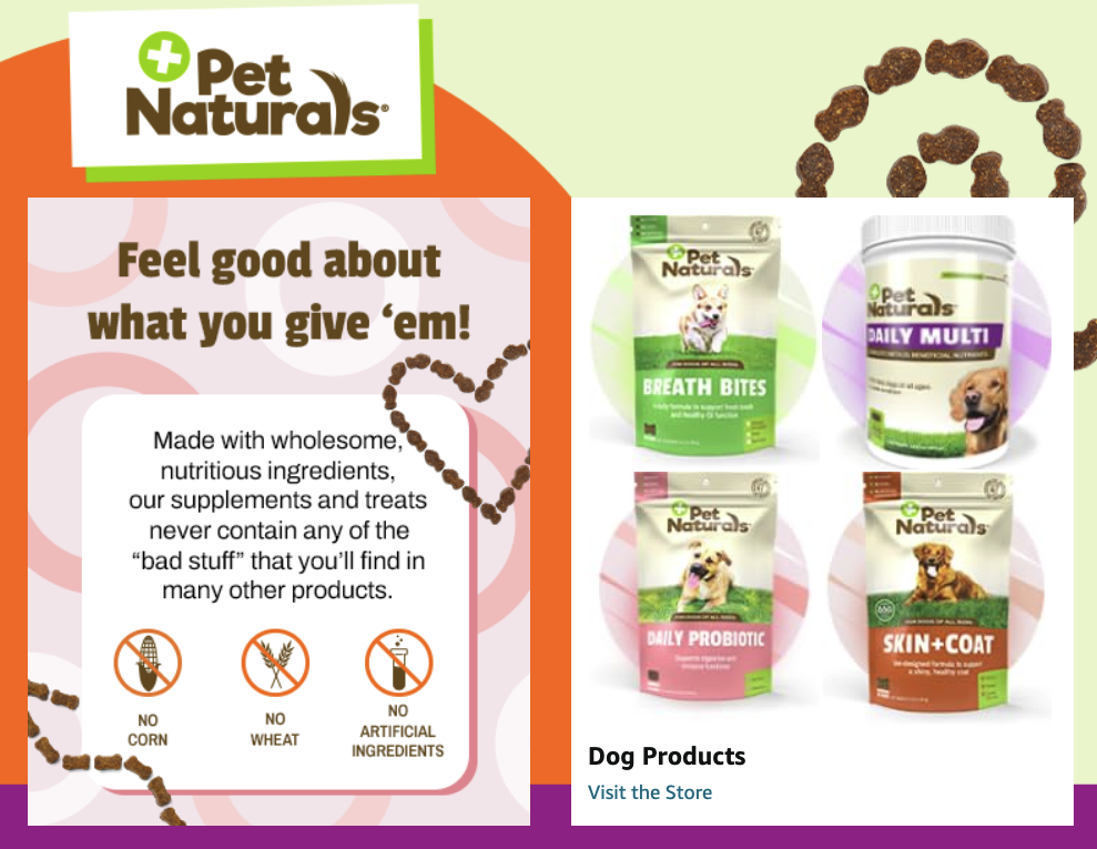 Pet Naturals of Vermont - Daily Probiotic l Hip + Joint for Dogs and ...