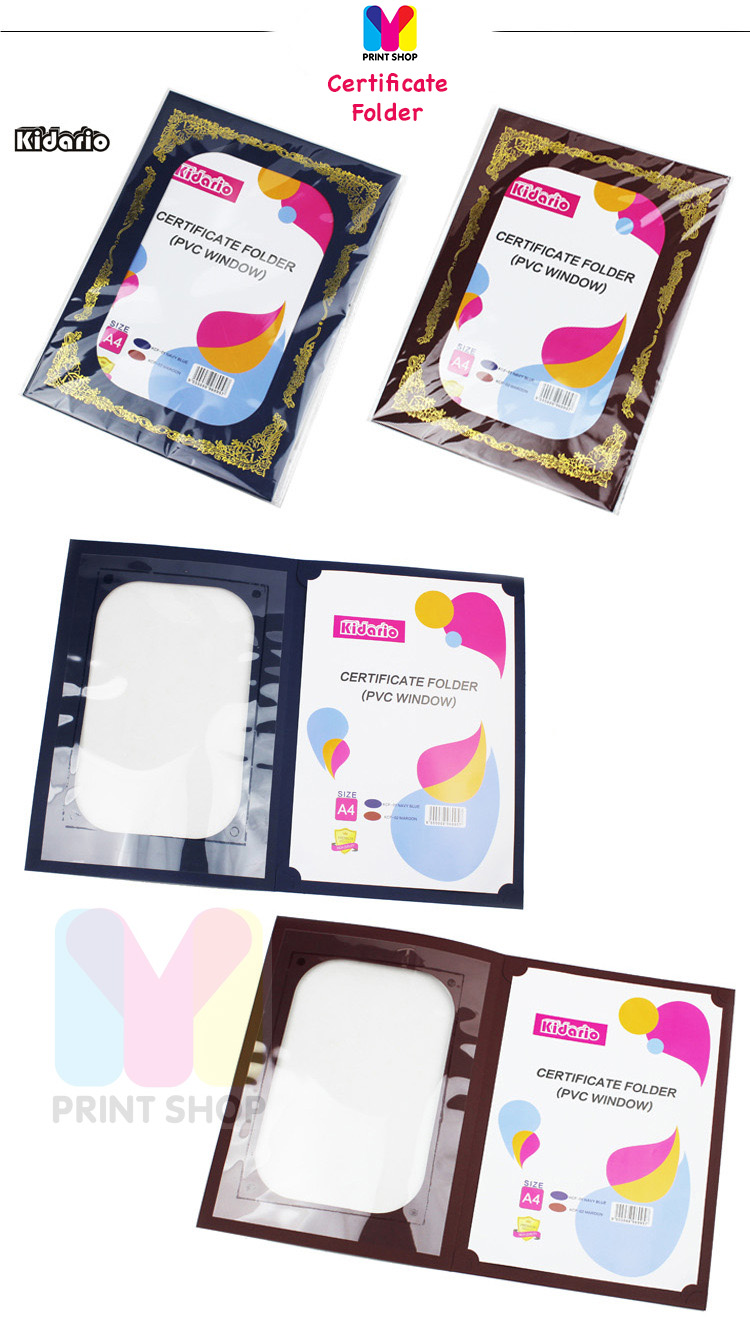 A4 Certificate Folder / Kad Sijil A4 / PVC Cover Window (1'S ...
