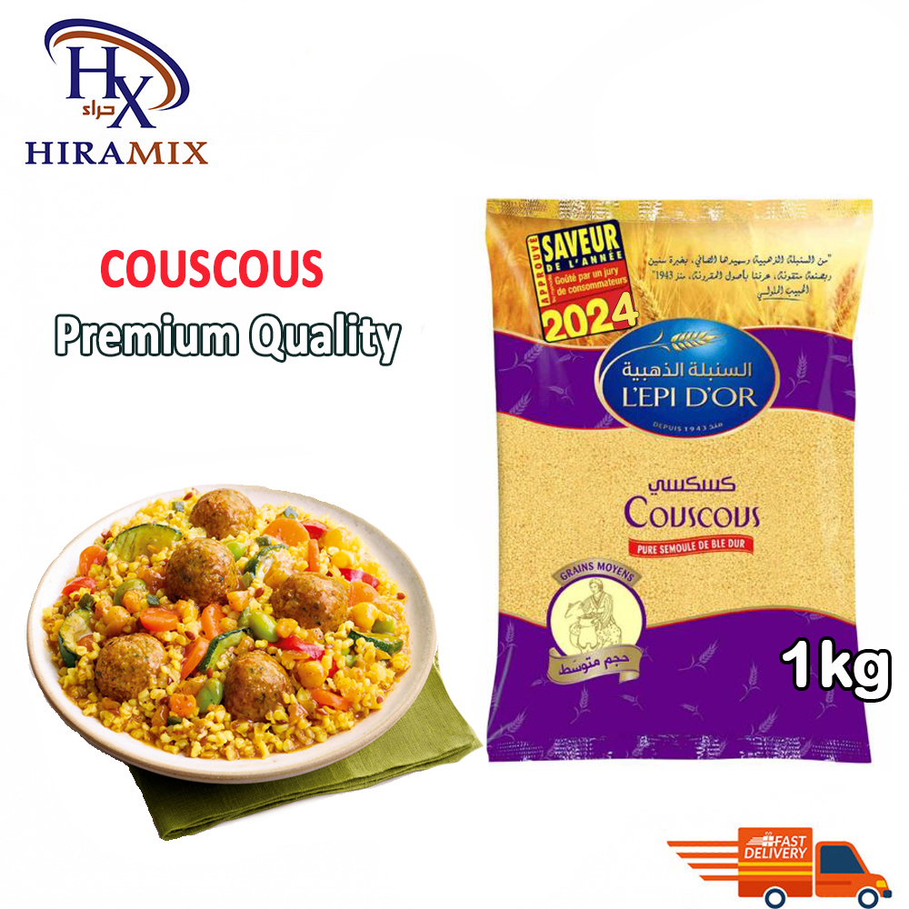 Couscous/kuskuskus Rice Randa 100% Durum wheat semolina 1kg | Shopee ...
