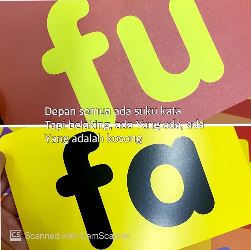 Flash CARD KAD IMBAS Tribe Of My Son Dear [64 Pieces] 18 X 12 CM ...