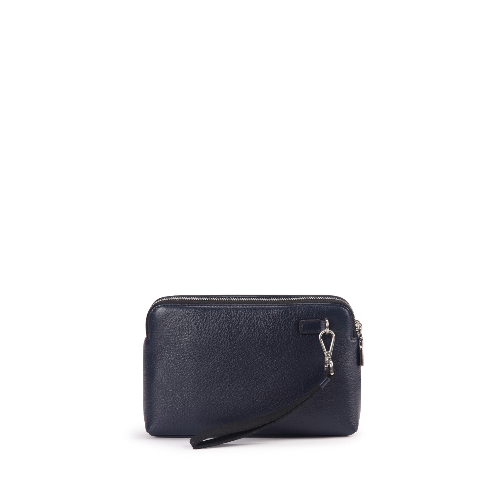 Charles Berkeley BURLINGTON Style Men's Leather Clutch Bag Hand Pouch ...