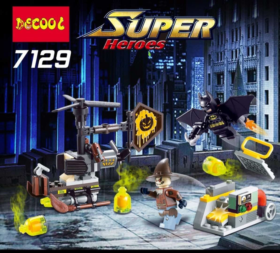 Decool 7129 Super Heroes Bat Hero Building Blocks Toys Bricks Toy Brick ...