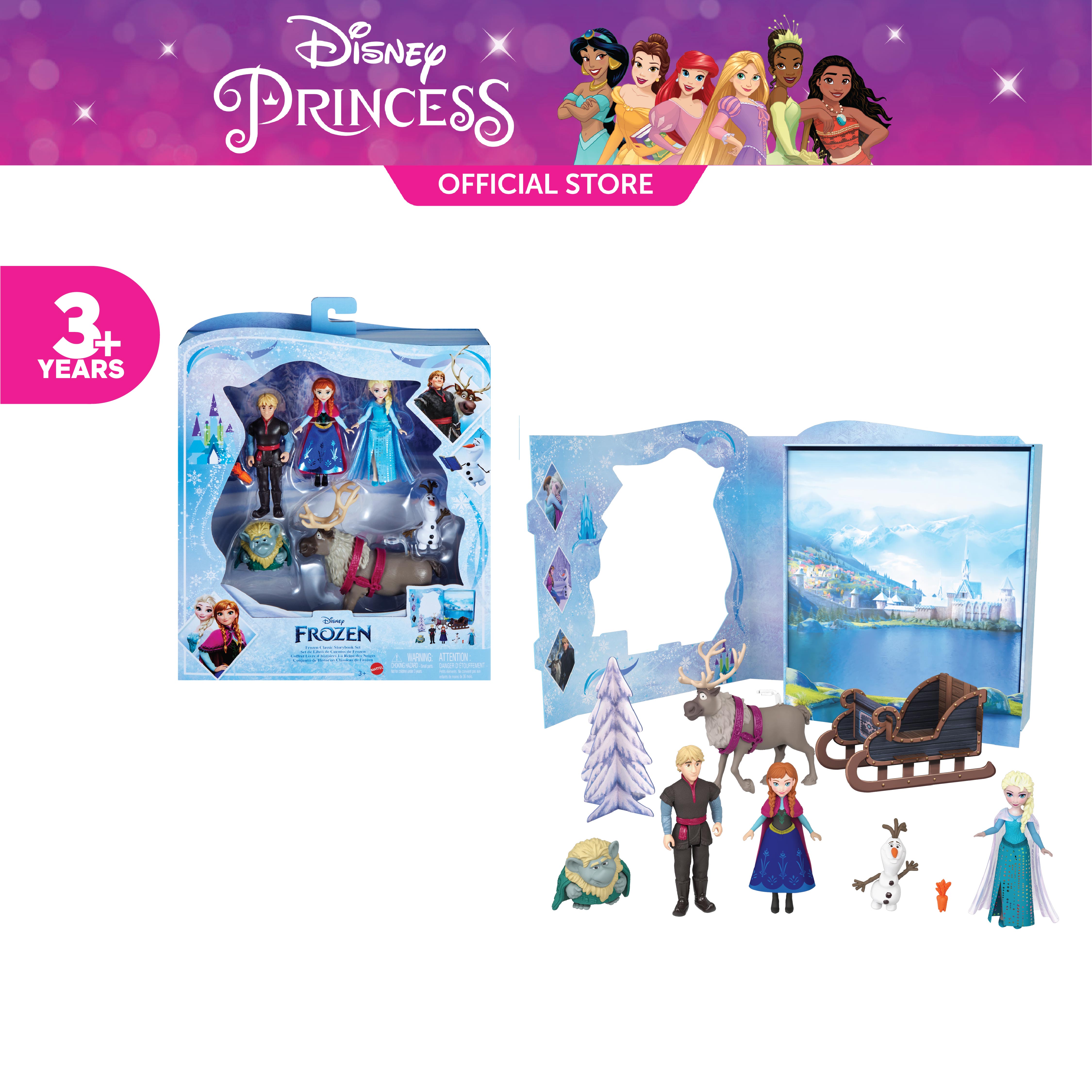 Disney Frozen Frozen Classic Storybook Doll Set (HLX04) | Shopee ...