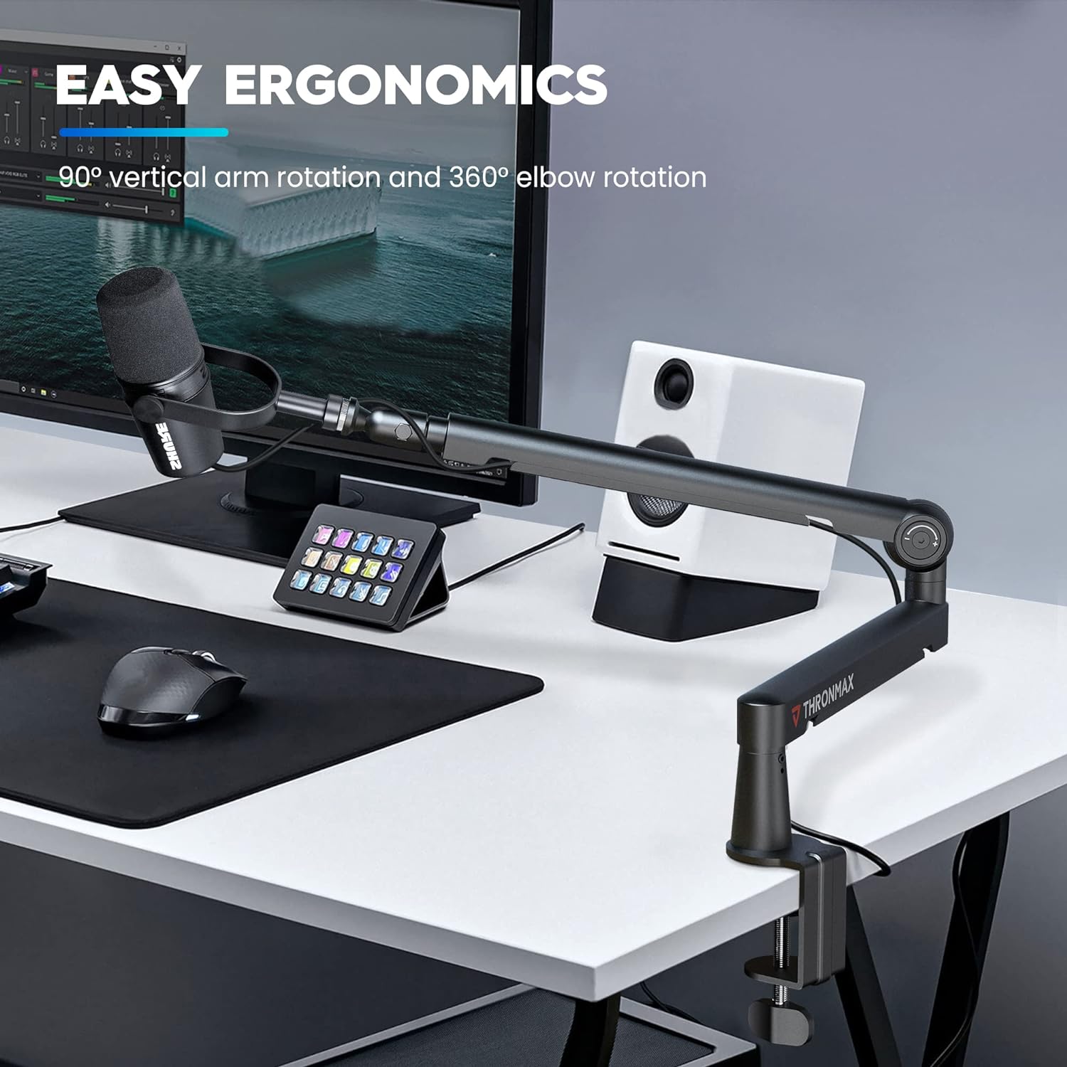 Thronmax Mic Boom Arm Twist S6 with Low Profile Design | Shopee Philippines
