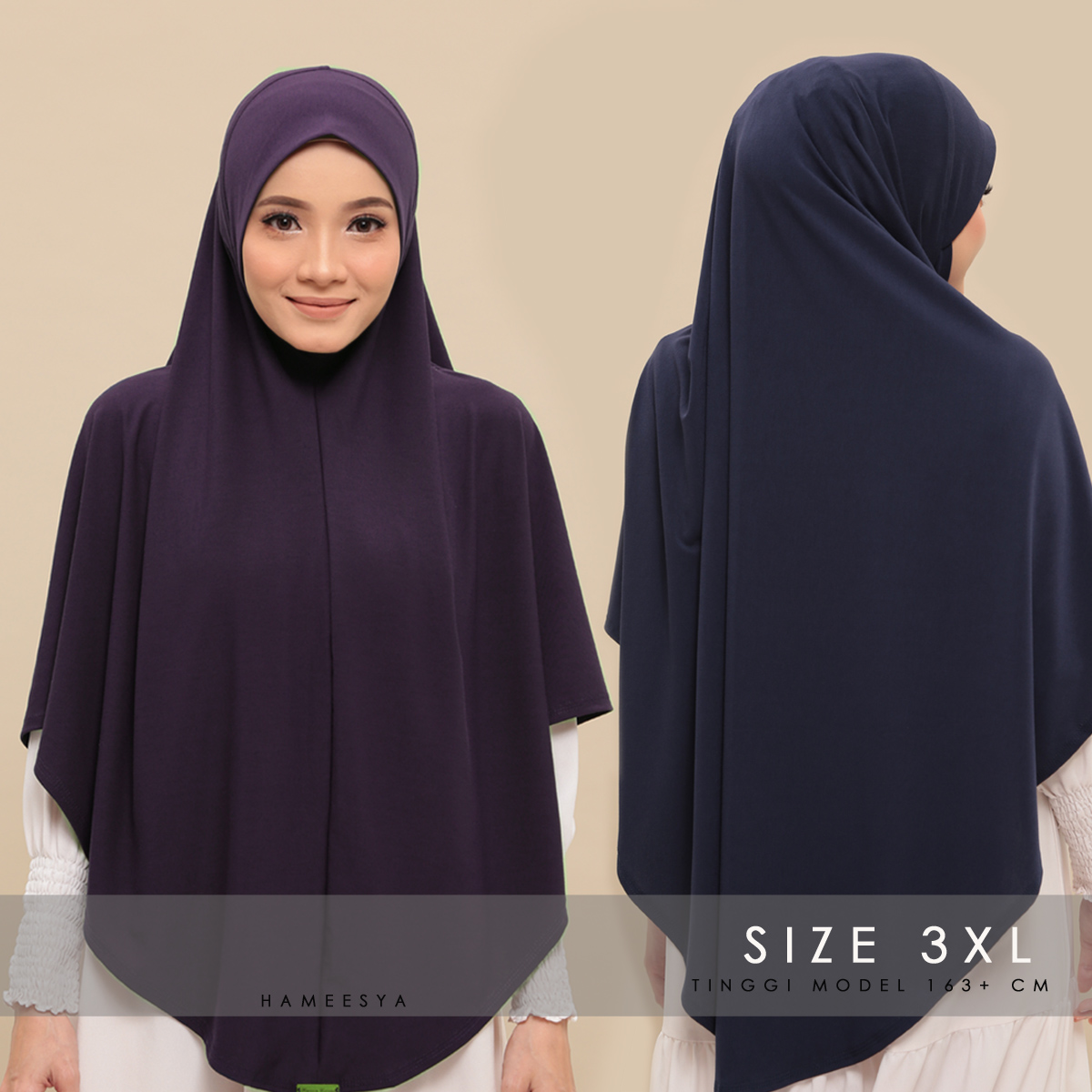 Long Hijab Hijab Chin Cover SUMAYYAH Moss Crepe Softawning Hijab Ironless Hijab Hajj Hijab Umrah ...