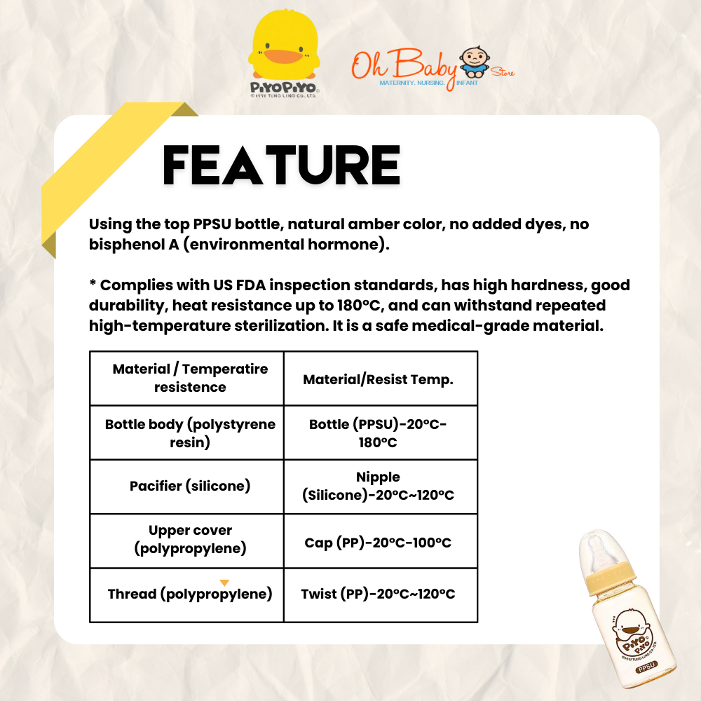 Piyo Piyo Standard Neck PPSU Anti Colic Nursing Bottle | Shopee Philippines