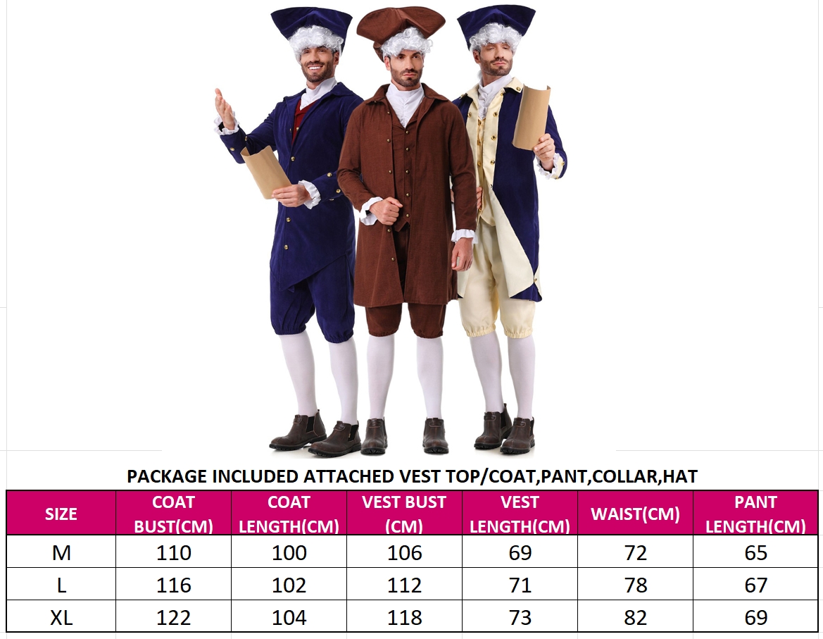 MYLITTLELASS Adult Men Royal Cosplay Europe Prince Alexander Hamilton ...