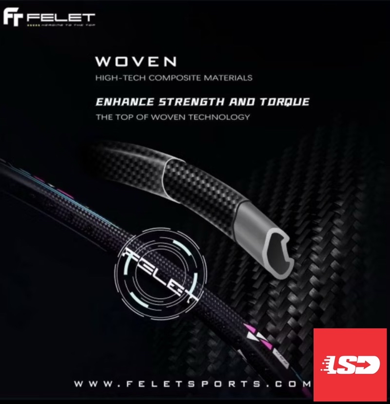 FELET WOVEN EIGHTY8 Badminton Racket by FLEET + FREE GRIP | Shopee ...