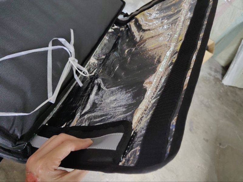 120L super big size food delivery bag parcel delivery bag no sling belt ...