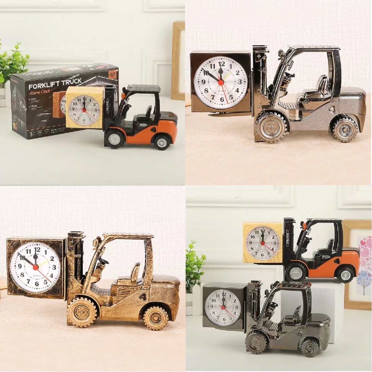 Vintage Vehicles Design Alarm Table Clock Jam Loceng Reka Bentuk ...