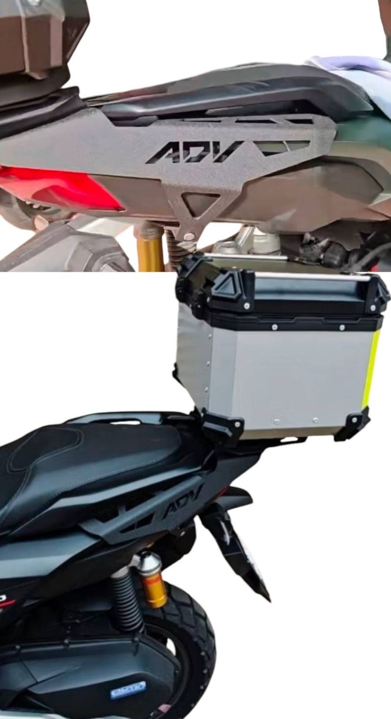HONDA ADV160 ADV 160 TAILSTOCK TOP BOX RACK MONORACK HEAVYDUTY RACK ...
