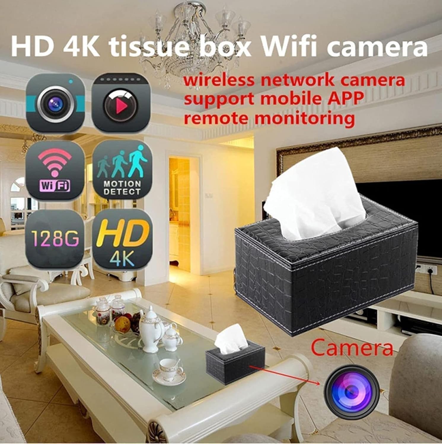 CCTV Camera Mini Camera Hd 1080p WiFi Hat Hidden Cam Protable Spy ...