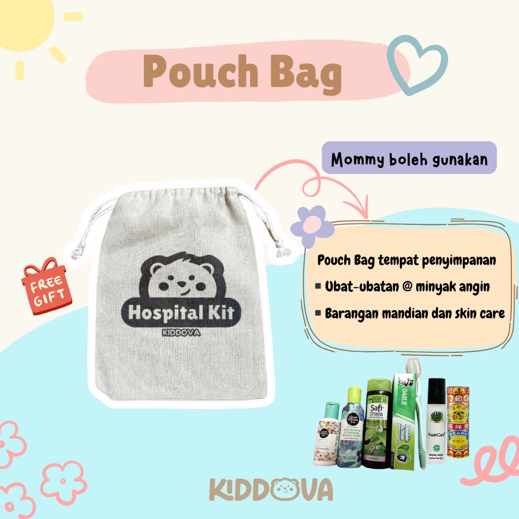 Hospital Kit Bag Plastik Hospital Ibu Bersalin Ziplock Hospital Bag ...