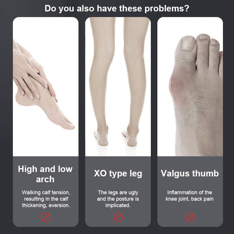 2pcs Yoga Fitness Toes Arch Trainer Thumb Valgus Corrector Thin Legs ...