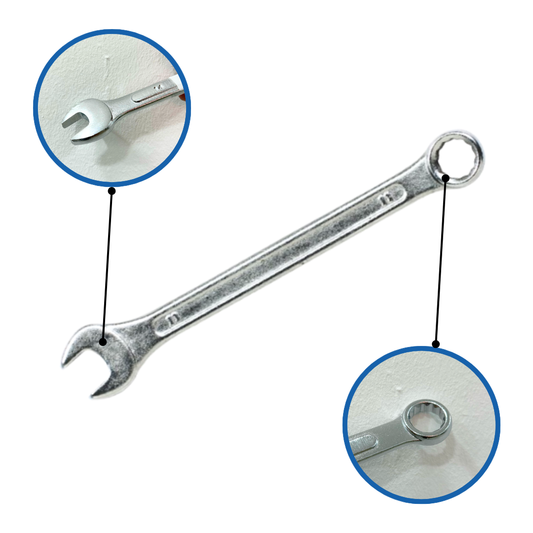 CHN Drop Forged Combination Spanner Open Ended & Ring Head Spanar 40MM ...