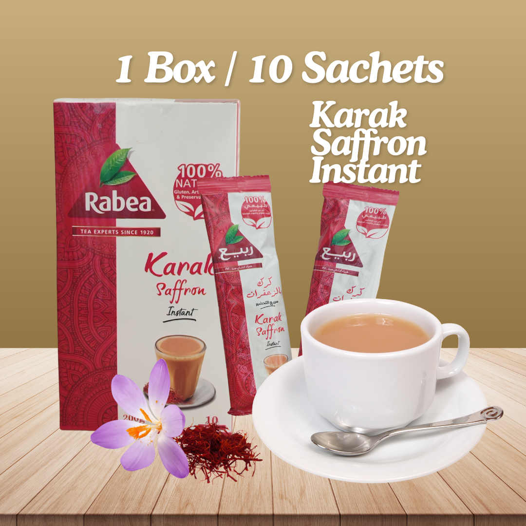 Rabea Karak Tea / Karak Ginger Instant / Karak Saffron Instant ...