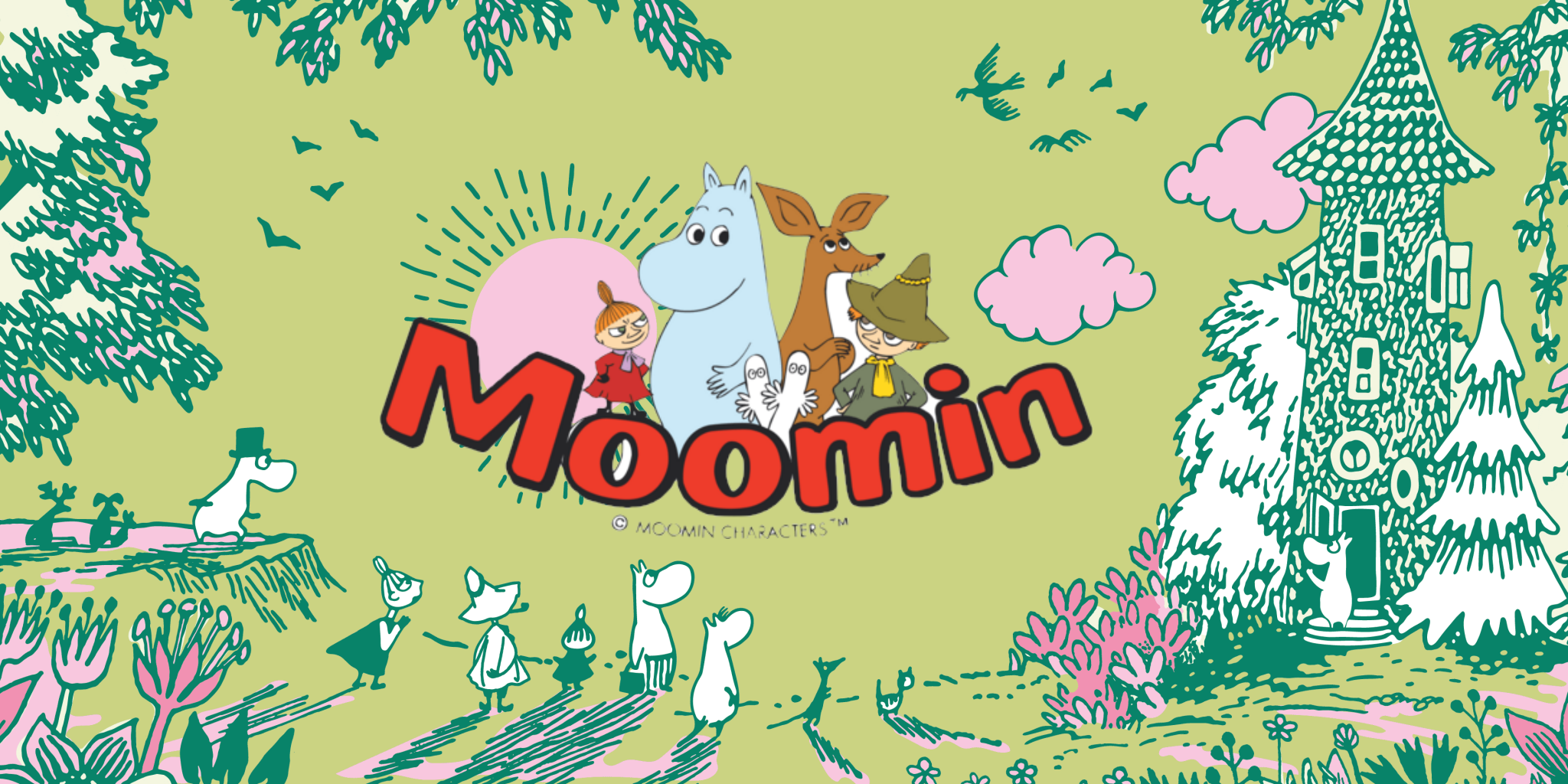 Moomin Bedroom Night Light Cute Sleeping Light for Kids Boys Girls ...