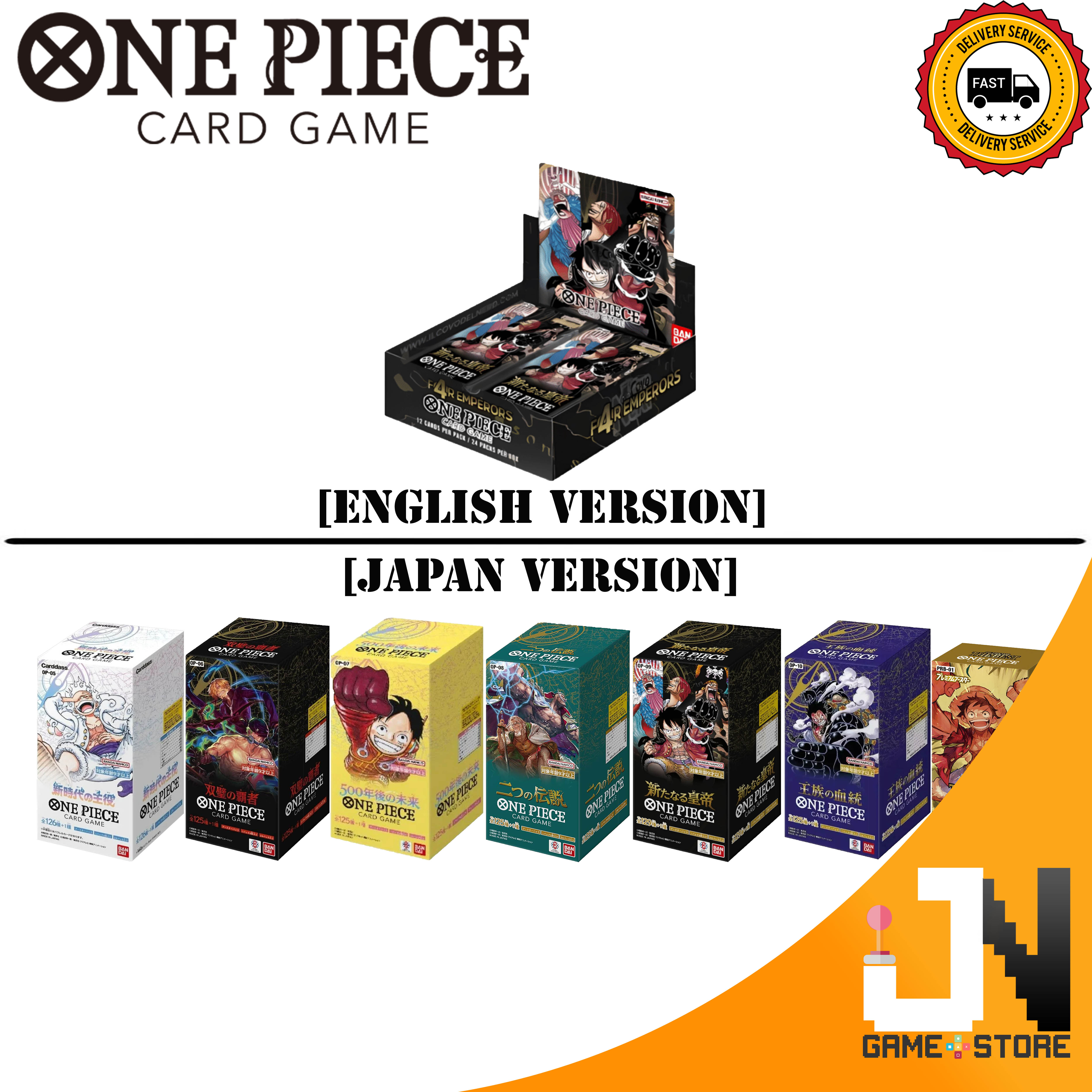 One Piece TCG Booster Box (24 Pack) OP-10 / OP-09 / PRB-01 / OP-05 / OP ...