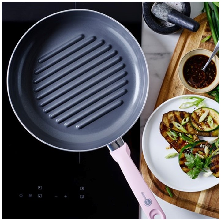 Greenpan Torino Pink 28cm Grill Pan | Shopee Philippines