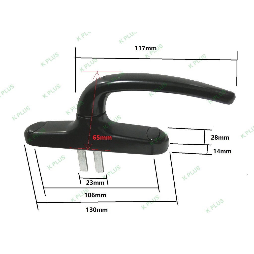 Multipoint window handle 305 Aluminium 305 tingkap handel multipoint ...