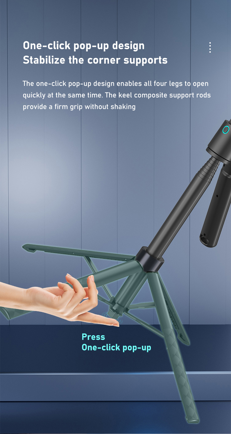 Q16 New Auto Follow Selfie Stick Gimbal Holder AI Tracking Smart ...