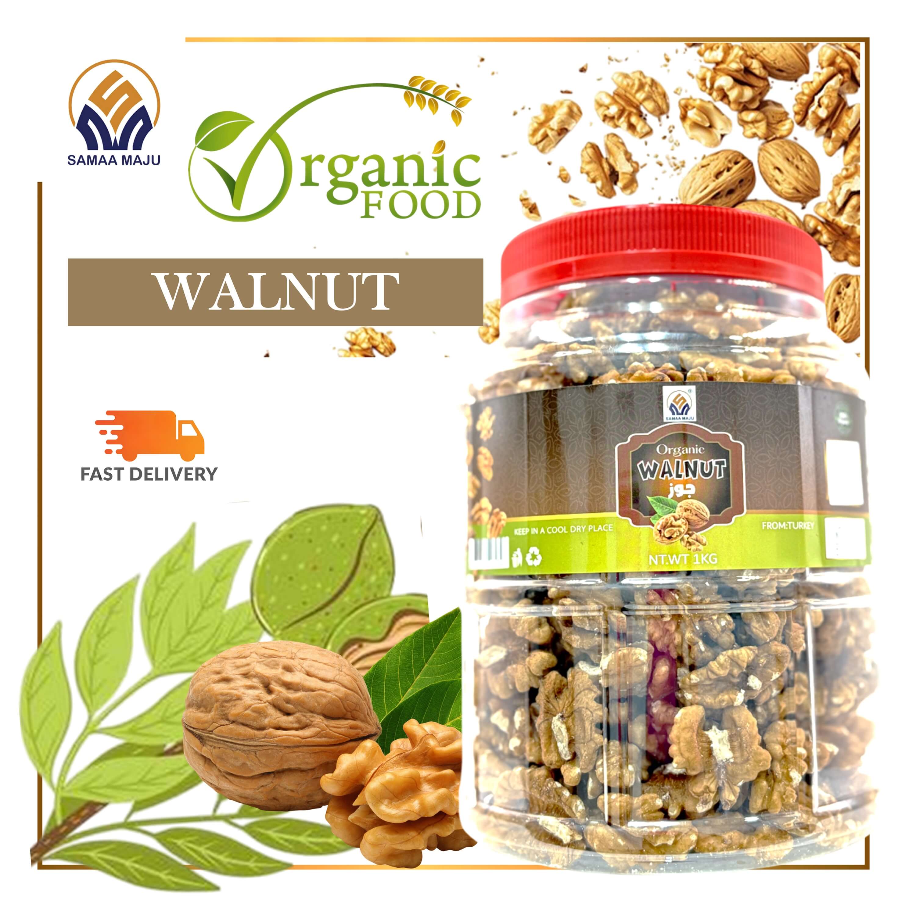 Walnut USA Premium Roasted (Unsalted) Raw to Eat 核桃 | Shopee Philippines