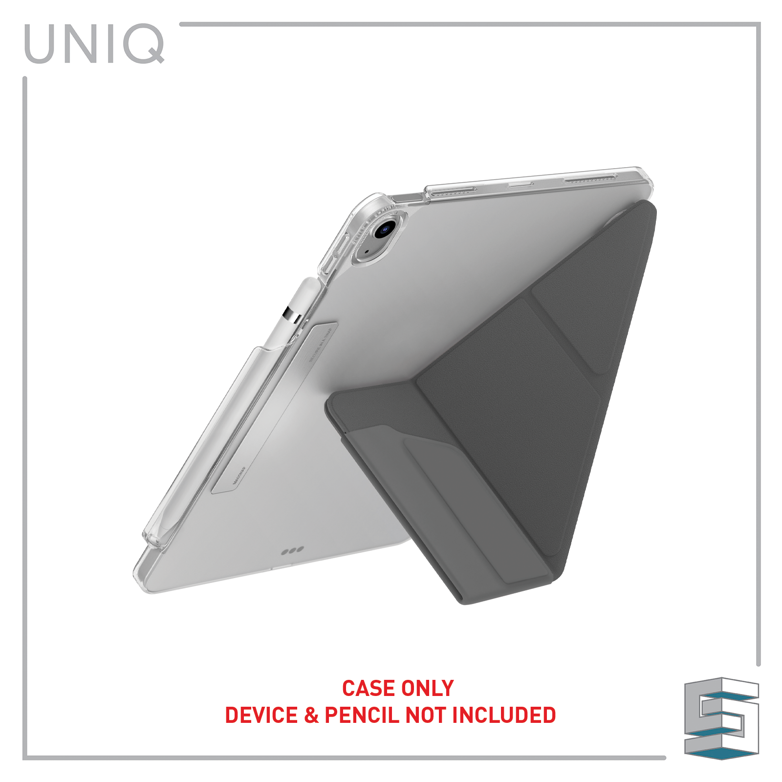 UNIQ Camden Click Case for iPad 10th 11th Gen Rhino Grey/Blush Pink ...