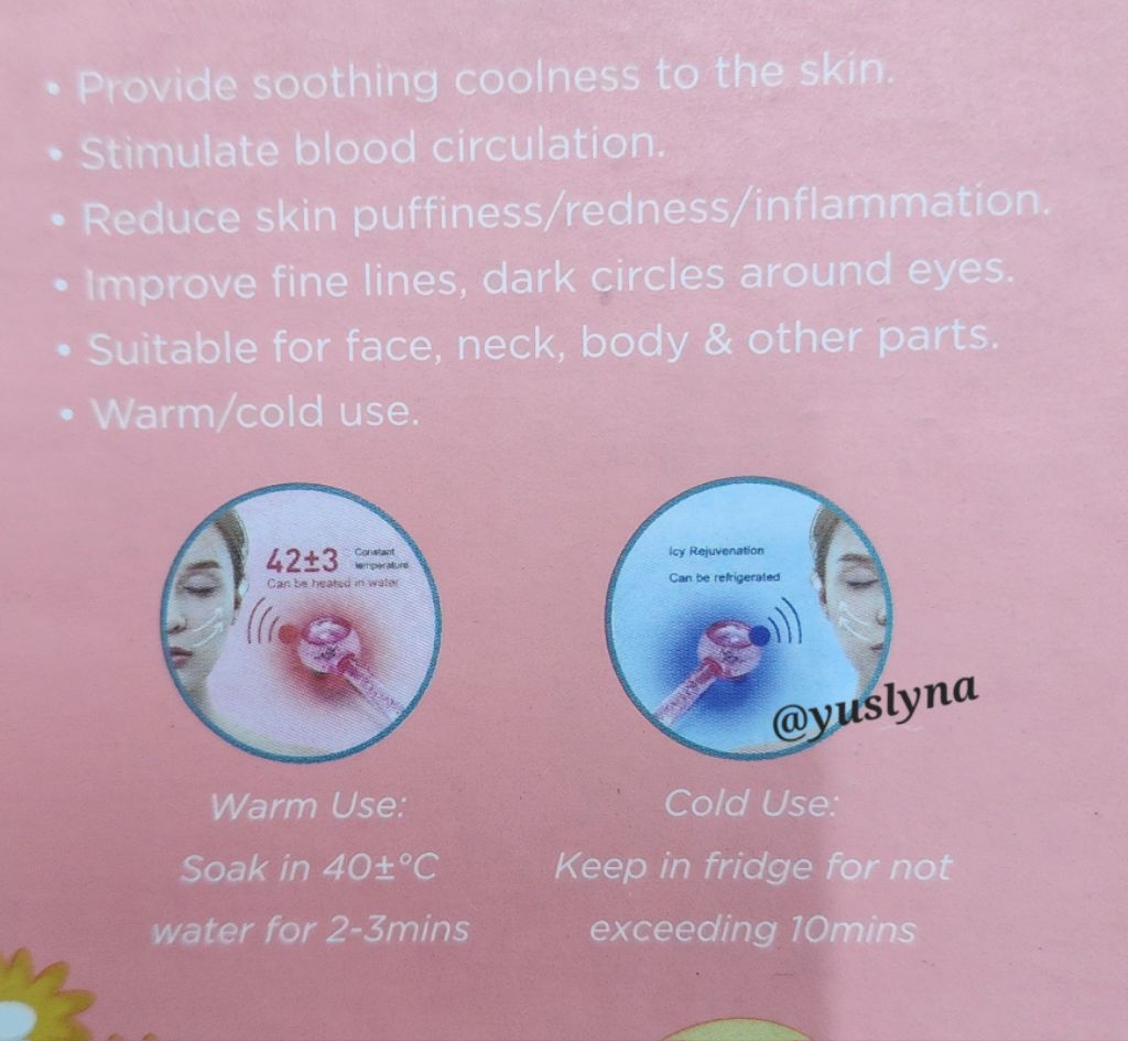 Sparkling Crystal Ball Face Roller (2 pcs/set) | Shopee Philippines
