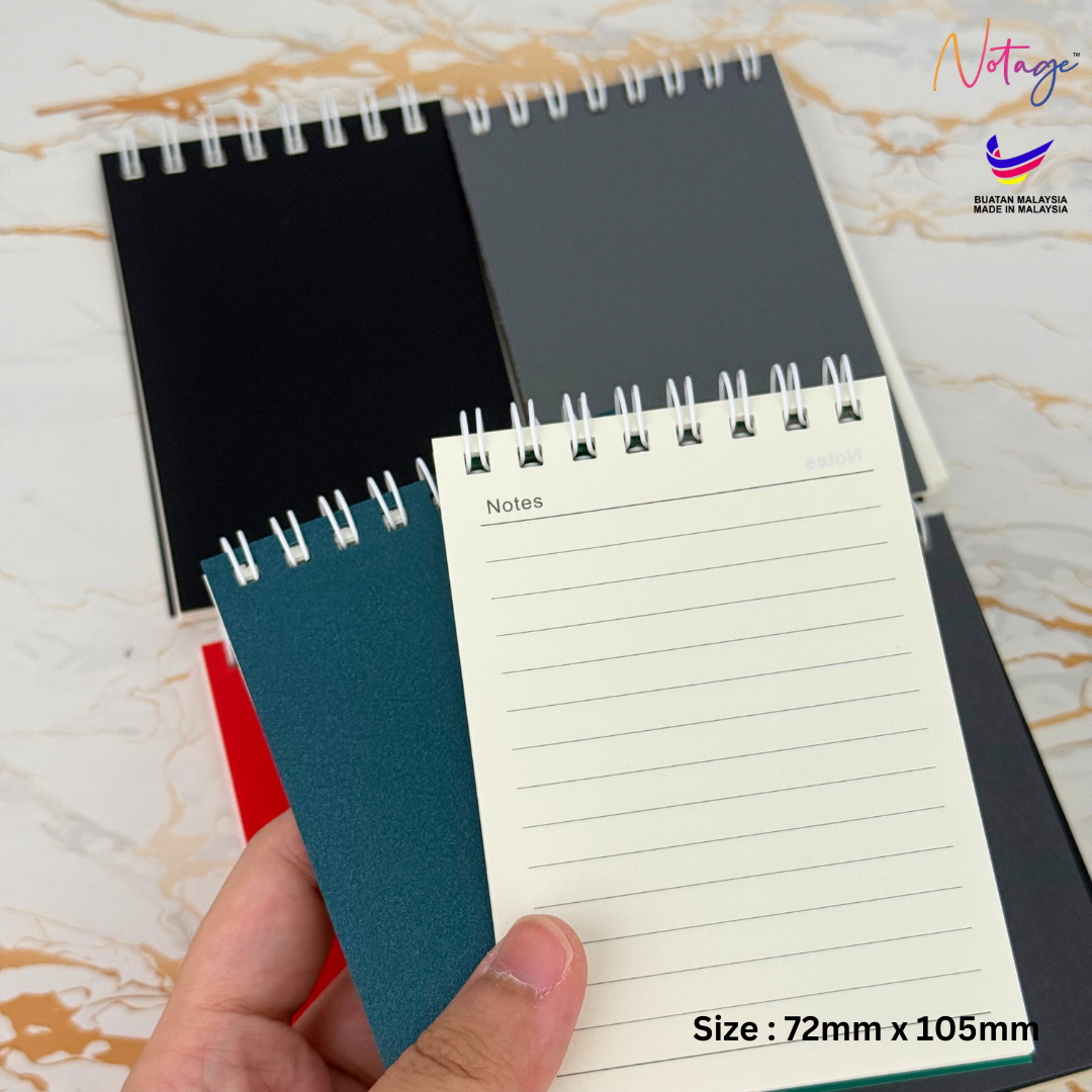 Small on Hands, Wide for Notes – Pocket Notebook with Wire-O PP Daily ...