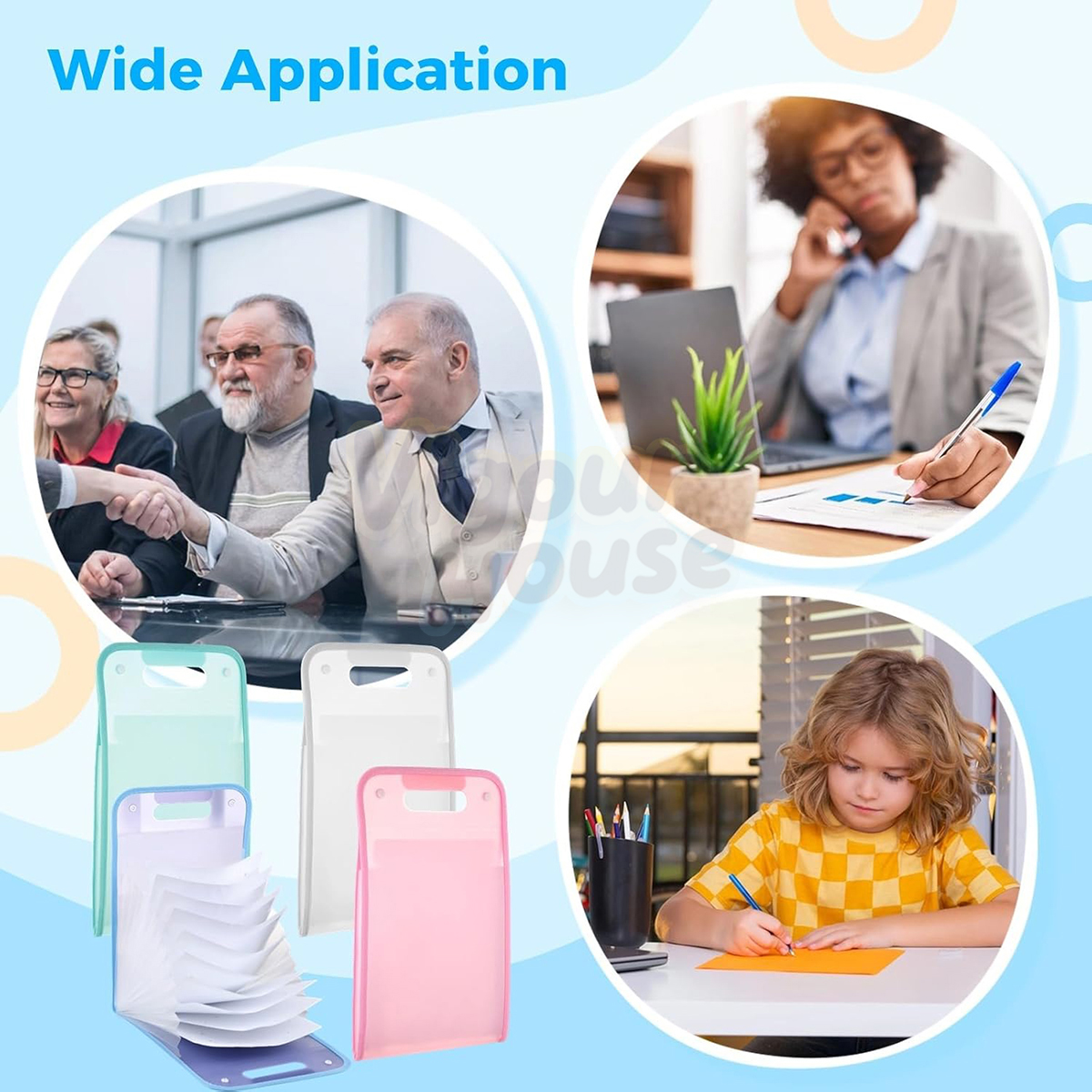 Folder File Organizer 13 Layer Waterproof Expanding File Folder Student ...