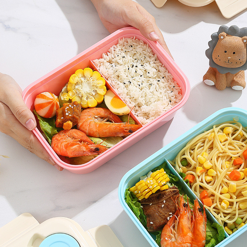 PP Lunch Box Leakproof Bento 2 IN 1 with Bottle (BGJAYA) | Shopee ...