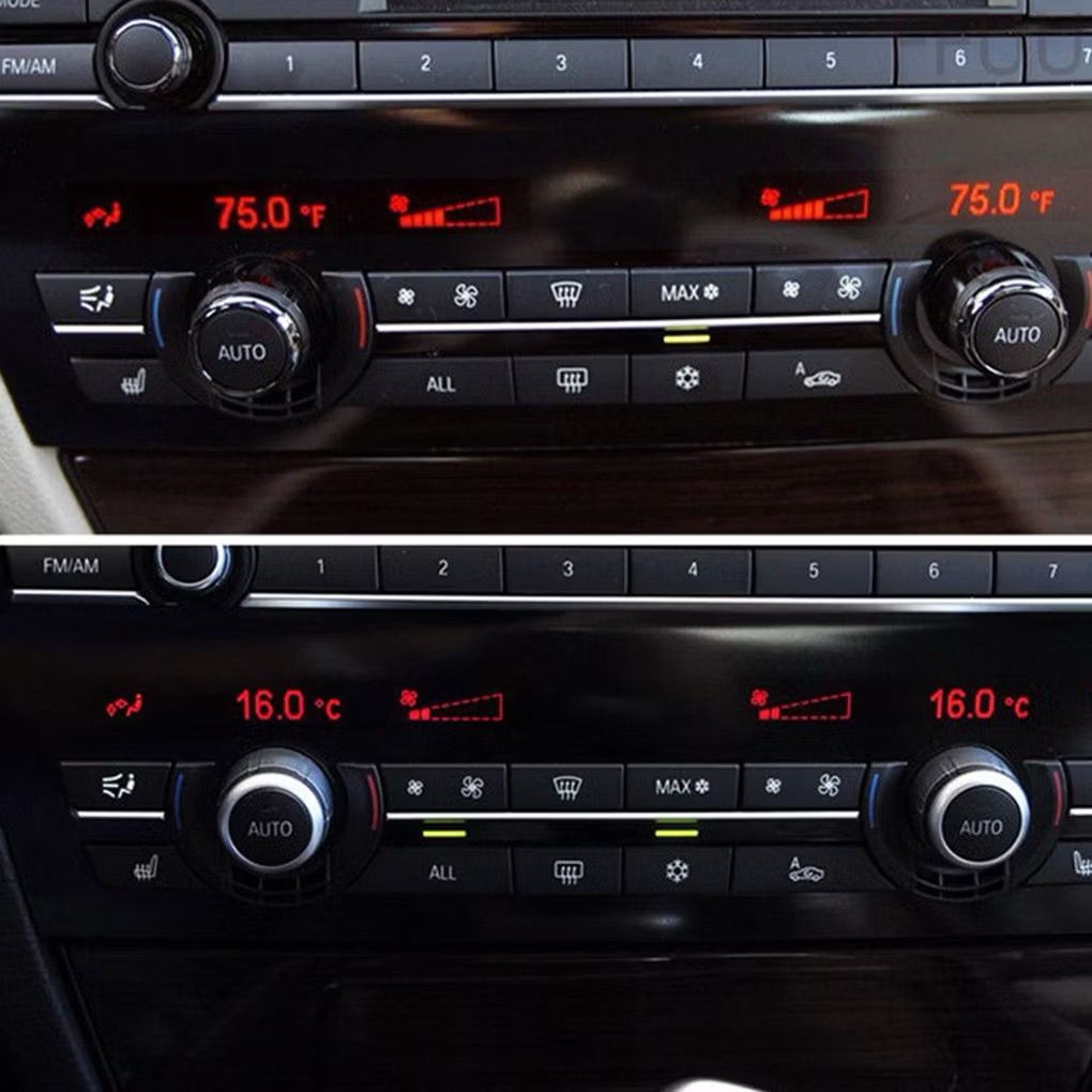 BMW 5 Series F10 High-Quality Dashboard Air Conditioner Buttons Cover ...