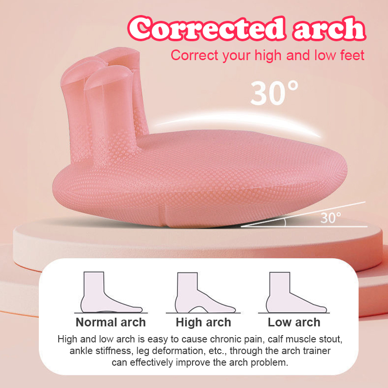 2pcs Yoga Fitness Toes Arch Trainer Thumb Valgus Corrector Thin Legs ...