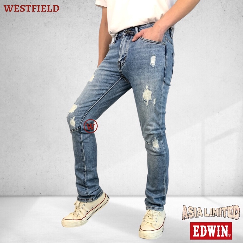 New Asia Limited EDWIN E-Standard Asia Limited Men’s 506 Slim Fit Jeans ( 7506 2824 ) | Shopee ...