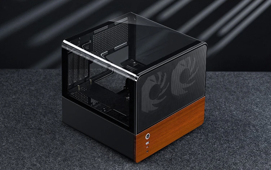 JONSBO V12 BLACK / WHITE 270 HYPERBOLIC SIDE VIEW GLASS M-ATX DESKTOP CASE | Shopee Philippines