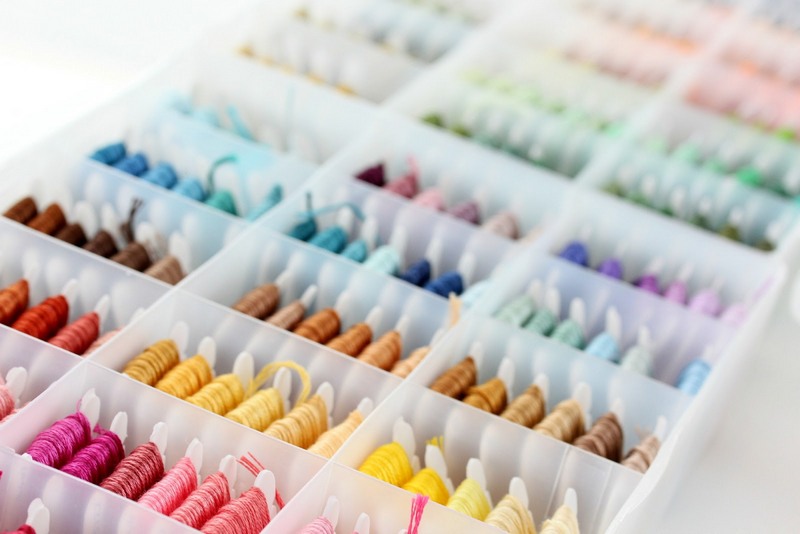 DMC thread storage box (for bobbins) | Shopee Philippines