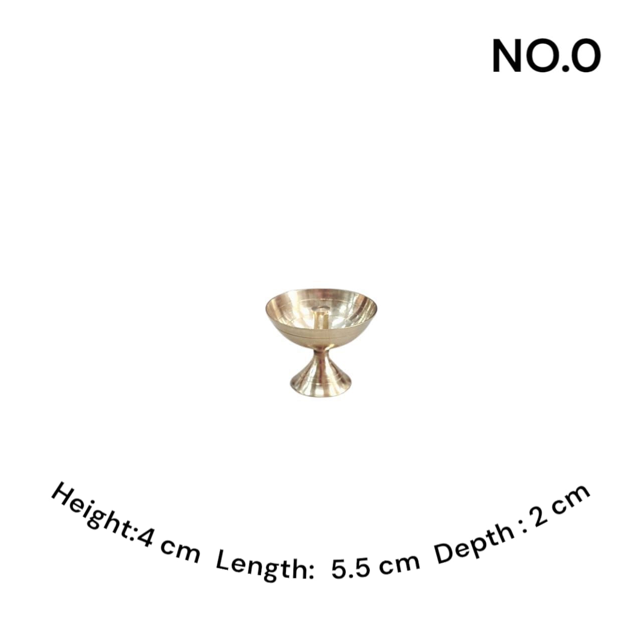 Brass Nandha Deepam/Akhand Diya for Puja with Free Wicks | Shopee ...