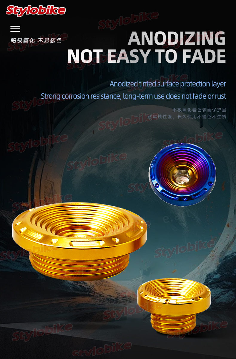 RS150 LC135 Engine Cover Nut CNC Alloy Magnet Engine Cover Nut Titanium ...
