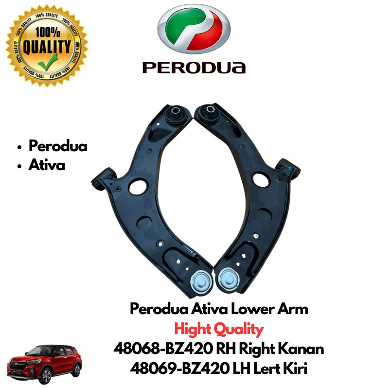 Perodua Ativa Lower Arm Hight Quality 48068-BZ420 RH Right Kanan 48069 ...