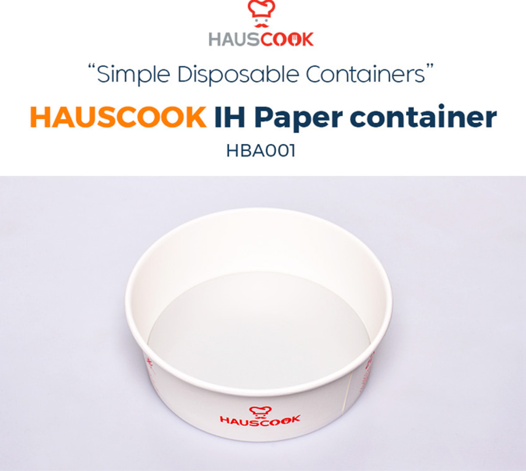 (Bulk) Hauscook 1300cc round disposable induction ramen bowl container ...
