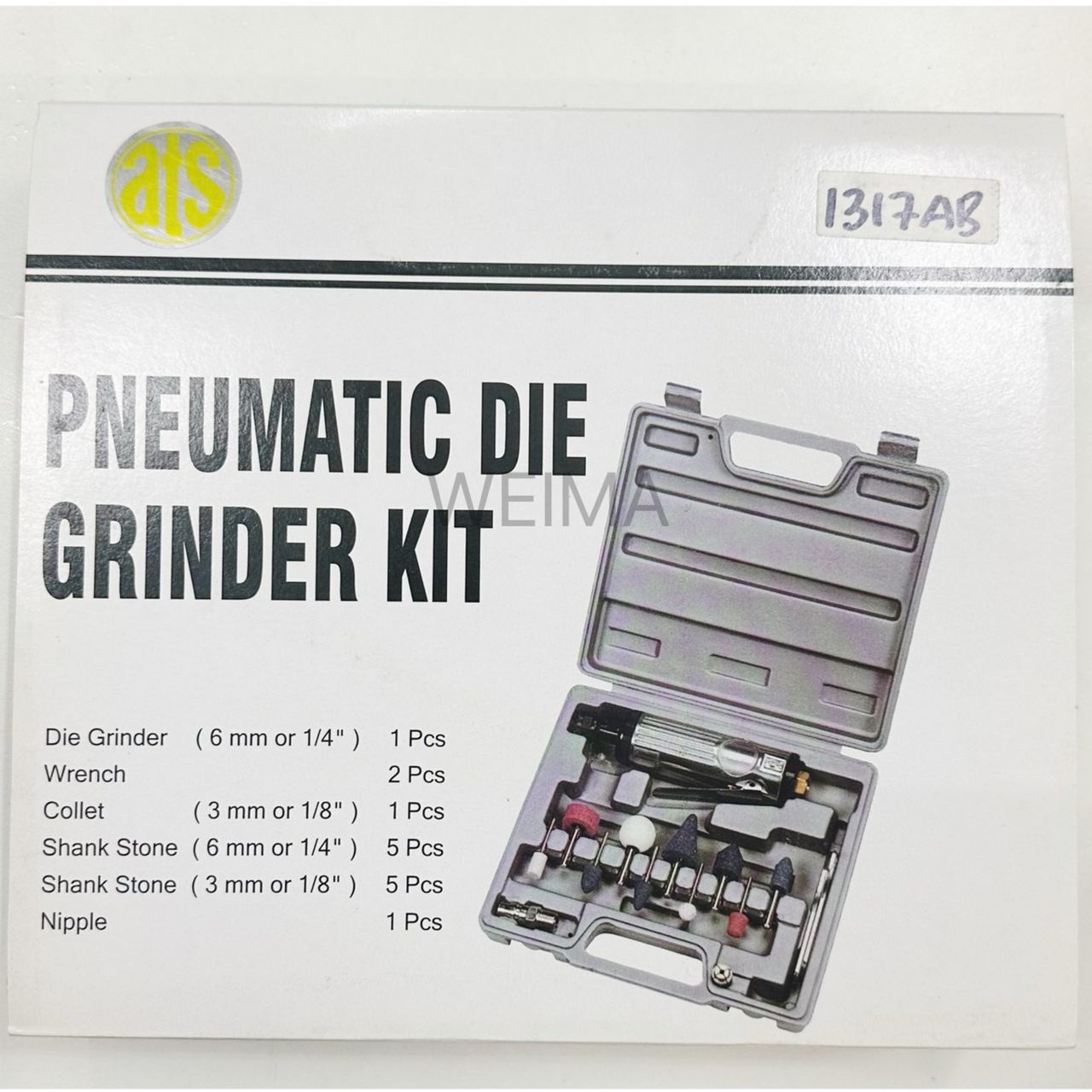 ATS PNEUMATIC DIE GRINDER KIT 6MM ATS1317AB | Shopee Philippines